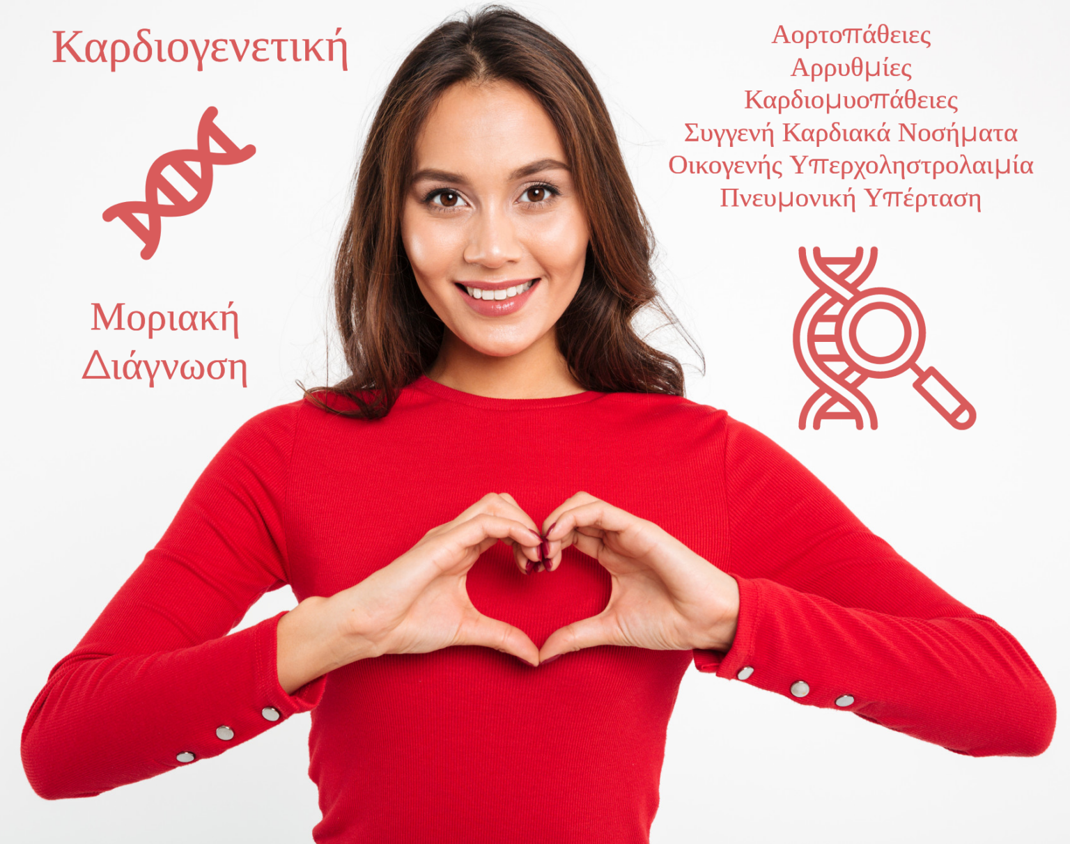 Γονιδιακός έλεγχος καρδιαγγειακών και καρδιογενετικών νοσημάτων - DNA